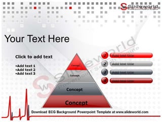 ECG Background Powerpoint Template - Slide World | PPT