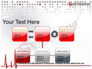 ECG Background Powerpoint Template - Slide World | PPT