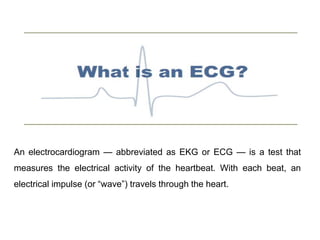 Ecg basics | PPTX
