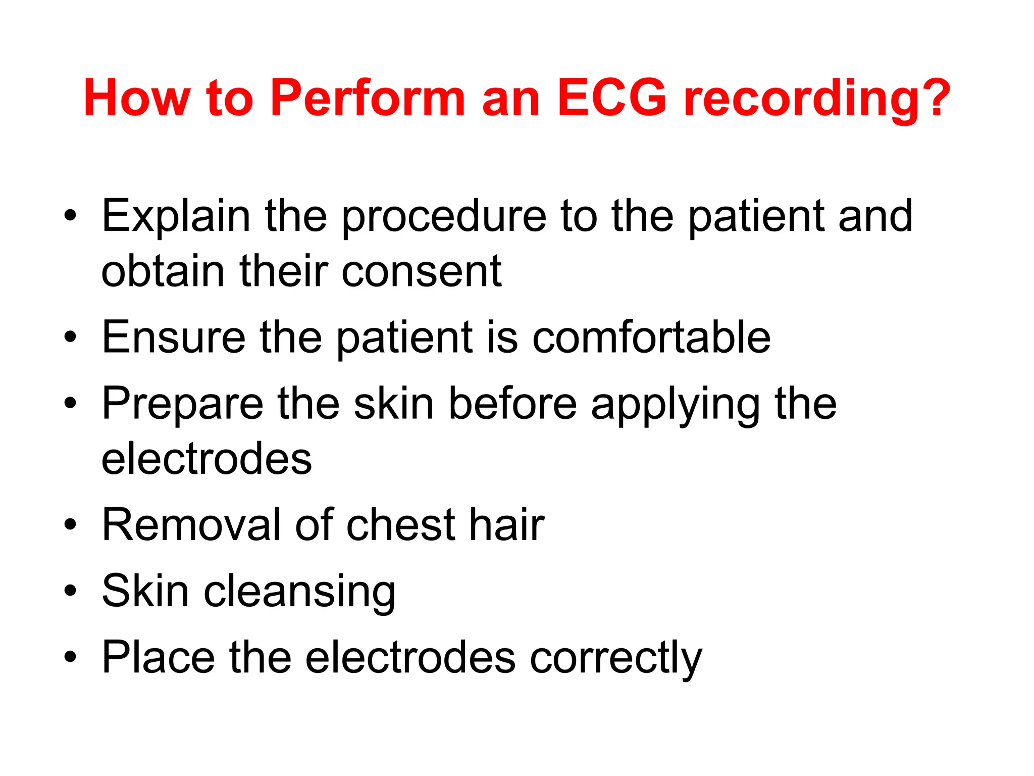 ECG BASICS , HOW TO TAKE ECG AND PLACEMENT OF LEADS | PPTX