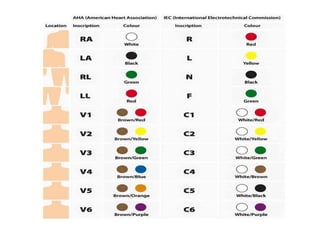 ECG BASICS , HOW TO TAKE ECG AND PLACEMENT OF LEADS | PPTX