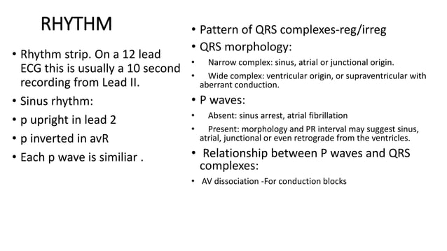 ecg basics for physiotherapy students reference purpose | PPTX | Heart ...
