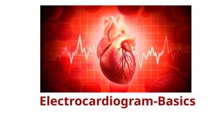 ECG basics powerpoint presentation slides | PPTX