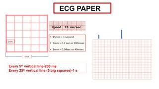 ECG basics powerpoint presentation slides | PPTX