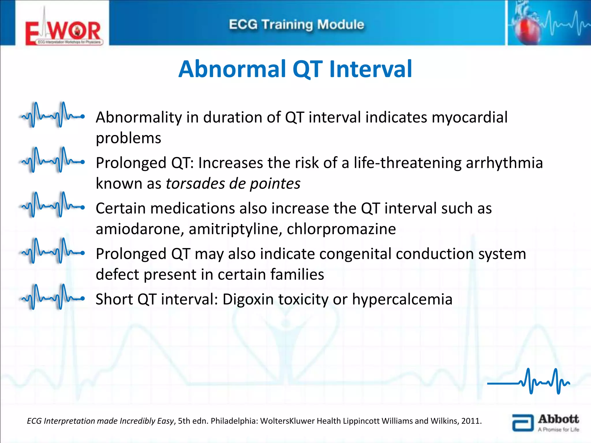 Ecg basics and interpretation | PPTX