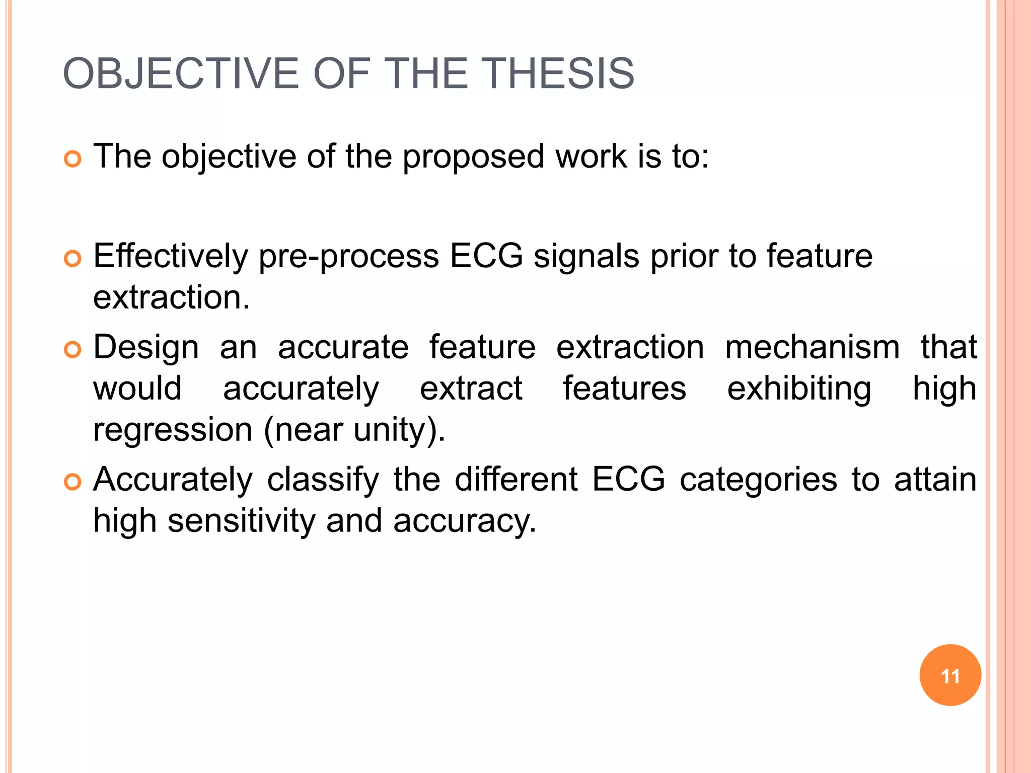 Ecg Beat Classification And Feature Extraction Using Artificial Neural