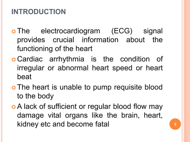 Ecg Beat Classification And Feature Extraction Using Artificial Neural Network And Discrete
