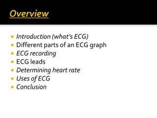 Electrocardiogram | PPT