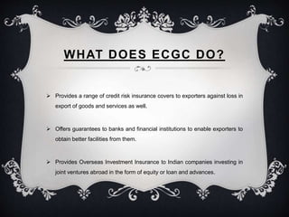 ECGC | PPT