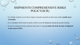 Export Credit Guarantee Corporation of India (ECGC) | PPTX