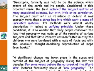 My Experiments with the Innovative Research Techniques in Geography | PPTX