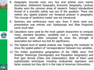 My Experiments with the Innovative Research Techniques in Geography | PPTX