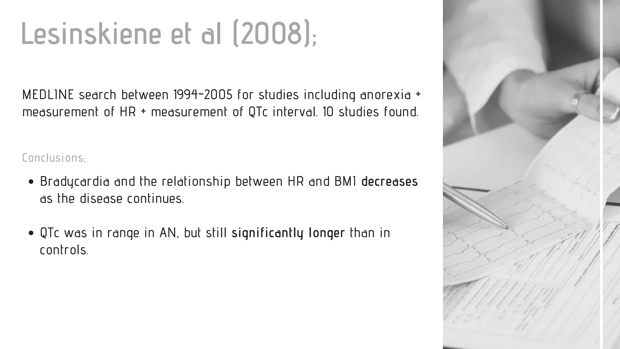ECG changes in anorexia nervosa | PPT