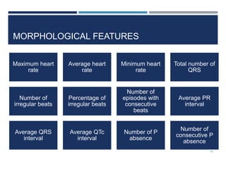 ECG Classification using SVM | PPTX