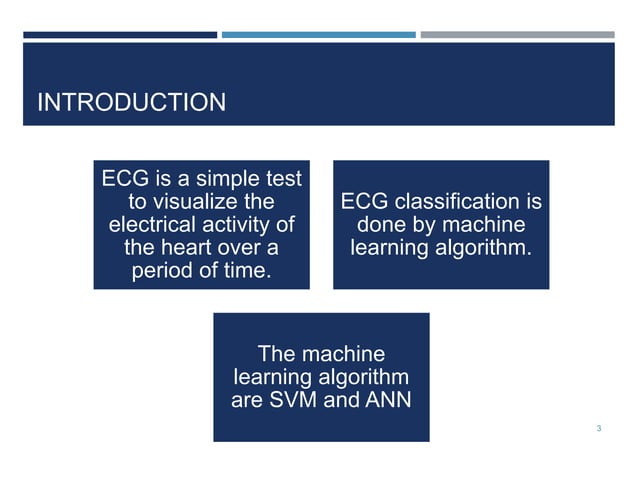 ECG Classification using SVM | PPTX | Heart and Cardiovascular Diseases | Diseases and Conditions