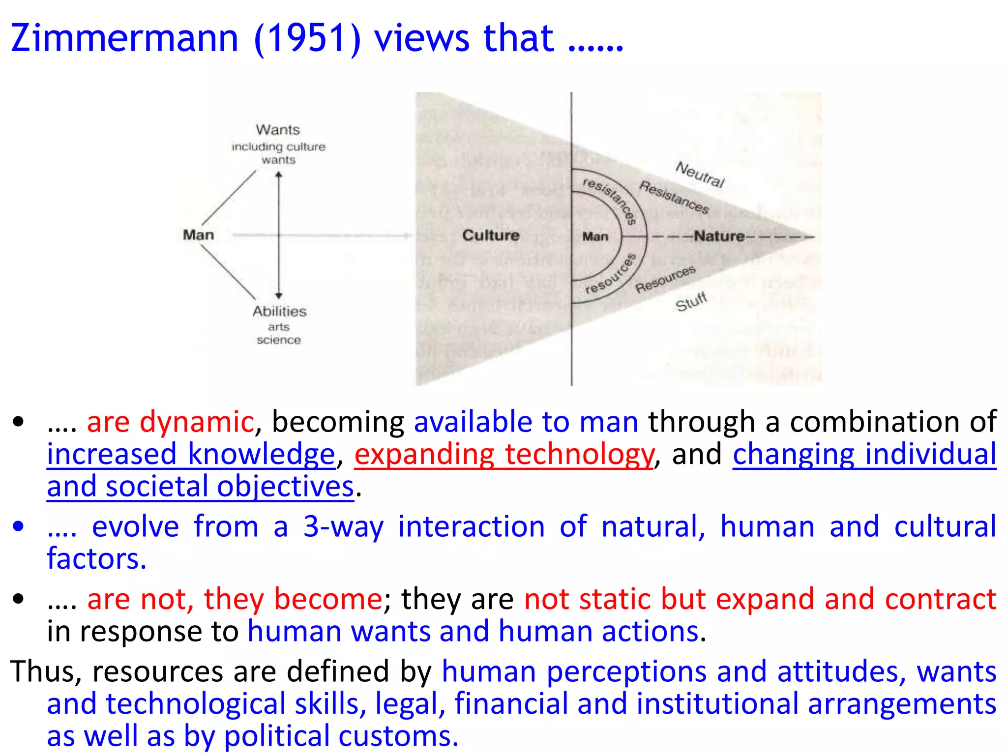 Resource Analysis from a Geographers’ Perspective | PPT