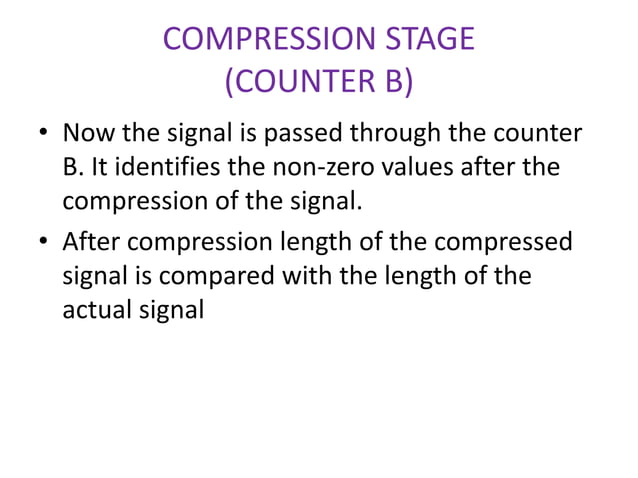 Ecg compression using fft | PPTX | Digital Audio | Computer Software and Applications