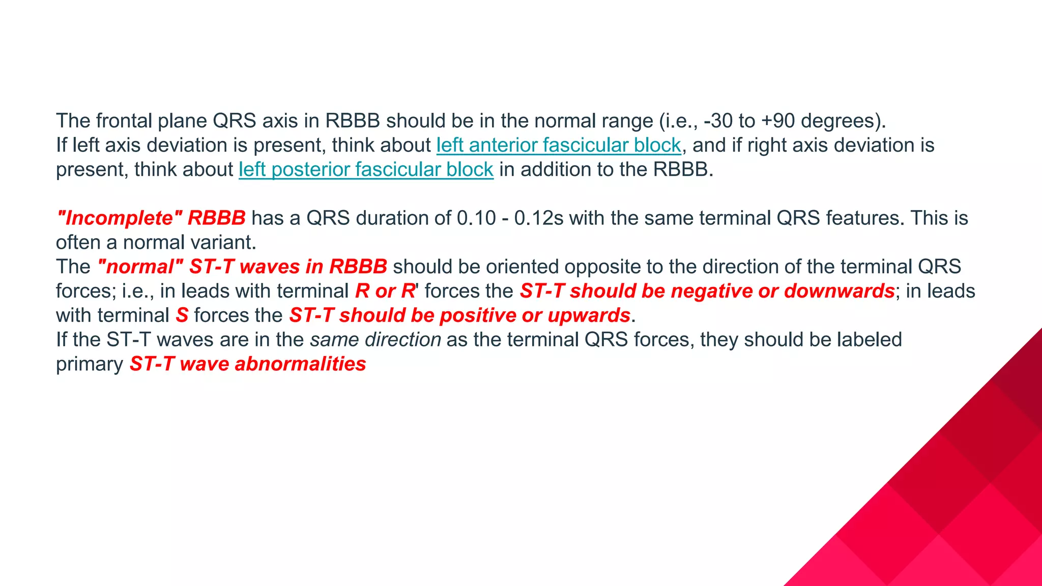 ECG Conduction Abnormalities | PPTX