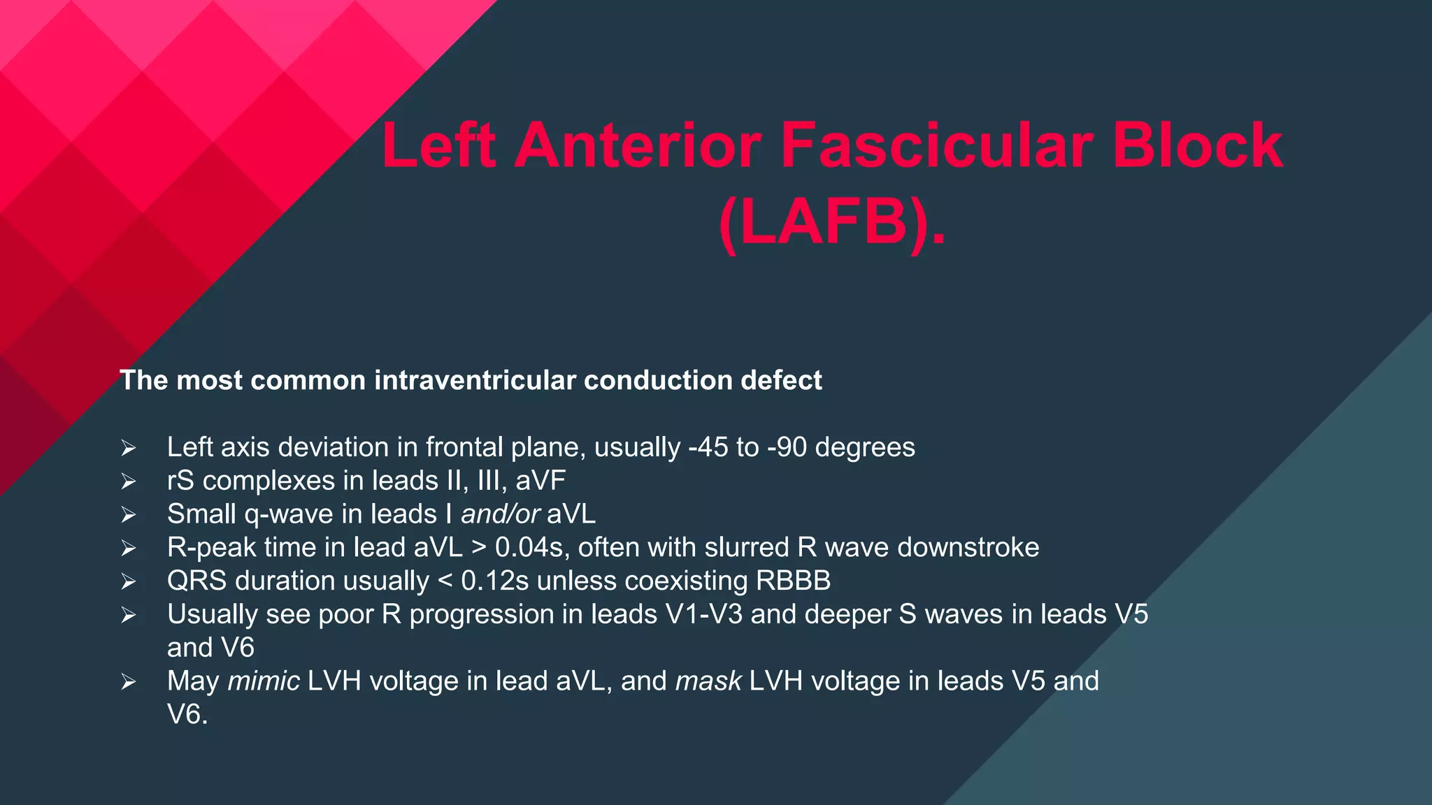 ECG Conduction Abnormalities | PPTX | Heart and Cardiovascular Diseases ...