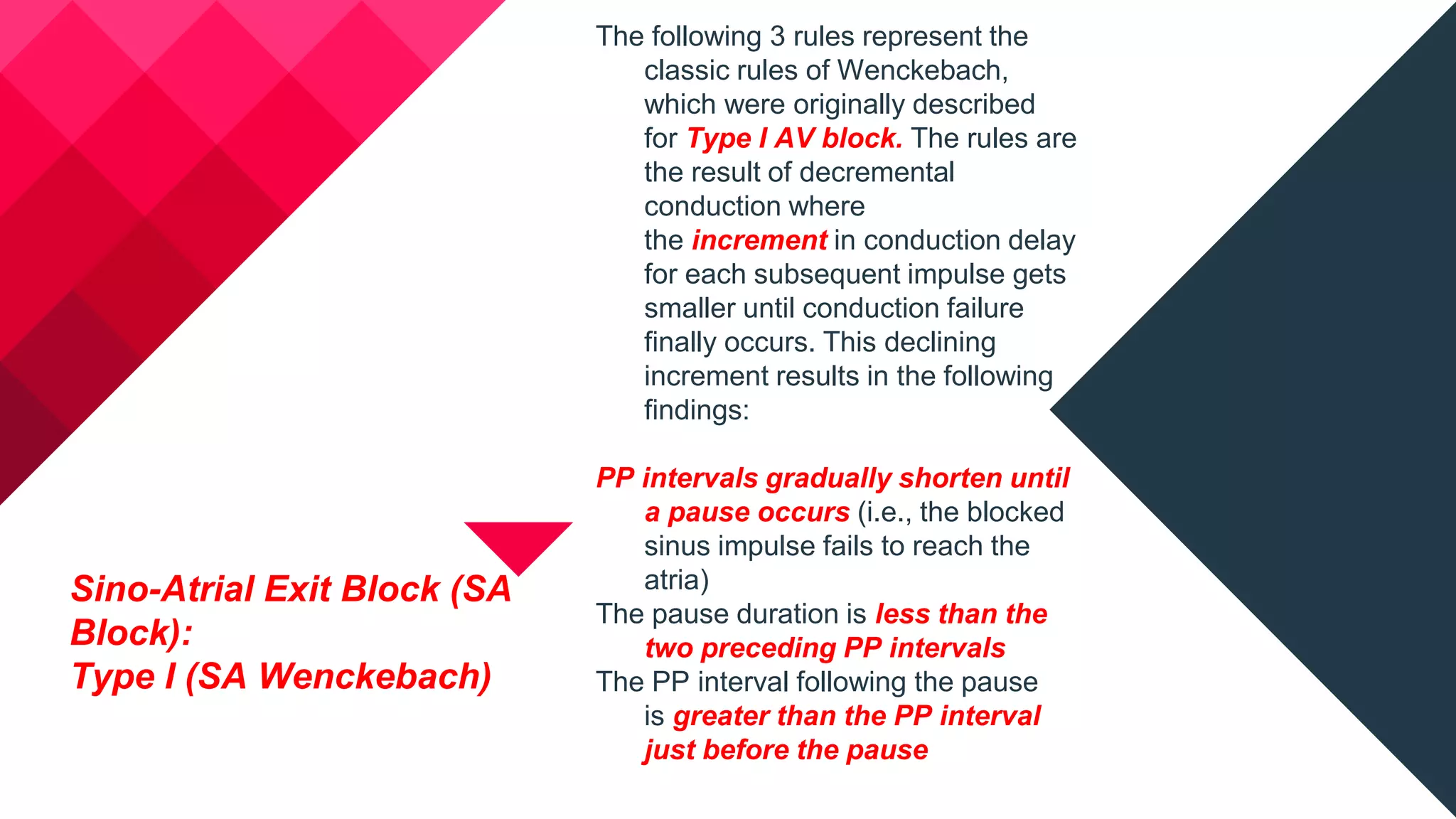 ECG Conduction Abnormalities | PPTX | Heart and Cardiovascular Diseases ...