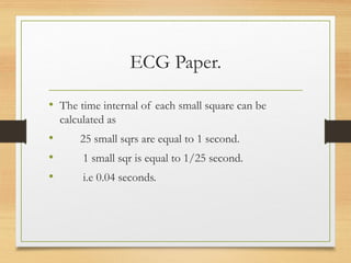 Electrocardiogram ECG Interpretation Cardiac Rhythm | PPTX