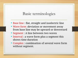 Electrocardiogram ECG Interpretation Cardiac Rhythm | PPTX