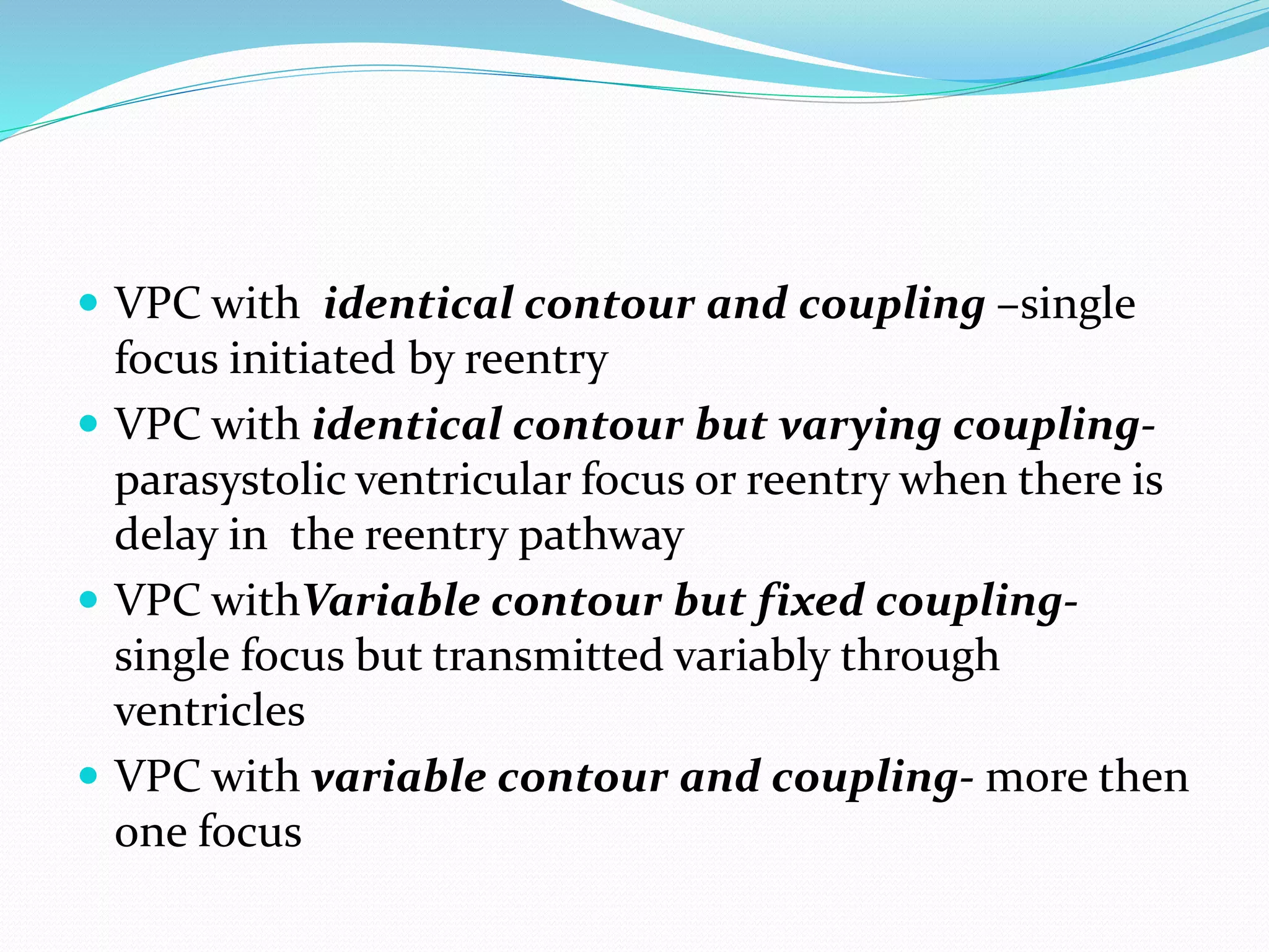 ECG: Interpolated VPCs & Fusion Beat | PPTX