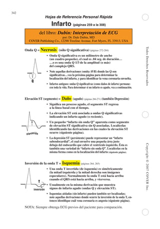 Método del Dr. Dubin para la interpretación de ECG | PDF