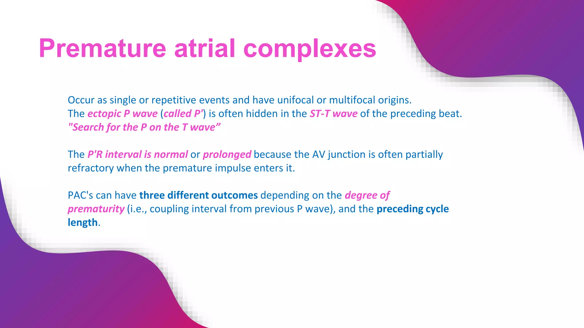 ECG Rhythm Abnormalities | PPTX