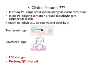 Ecg & electrolytes disturbance | PPTX
