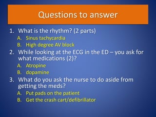 Ecg emergencies. im core lecture. 10 1-14 final | PPT