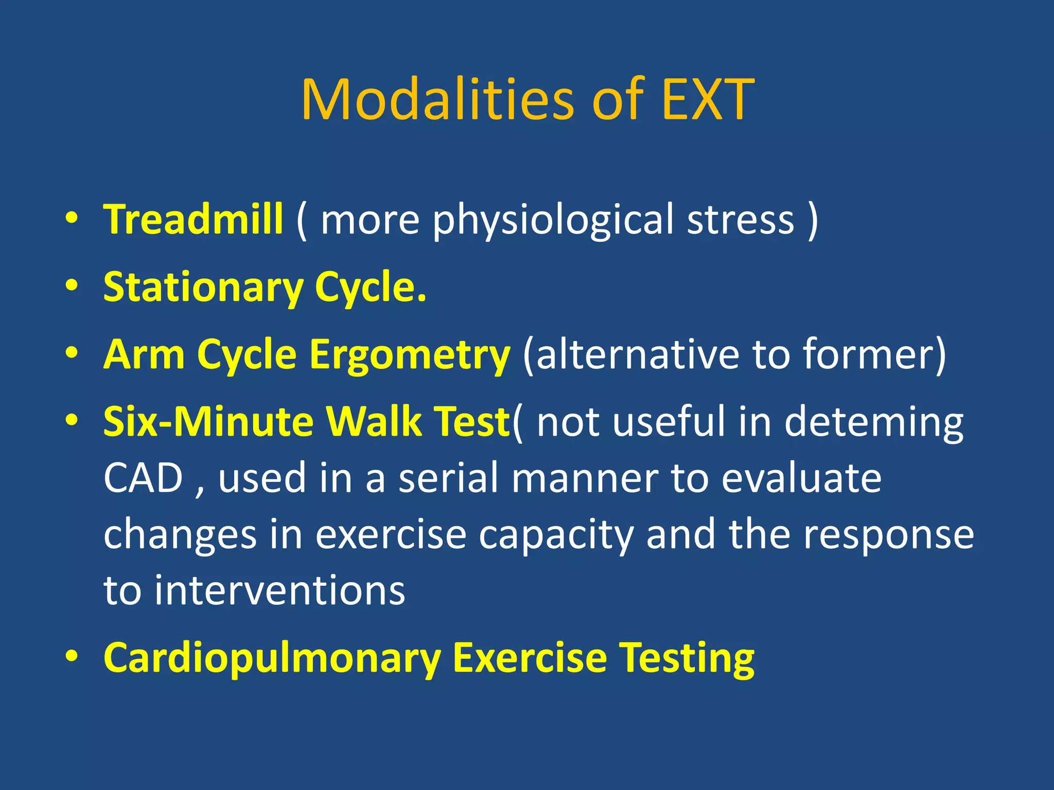 ECG Exercise Tolerance Test | PPTX