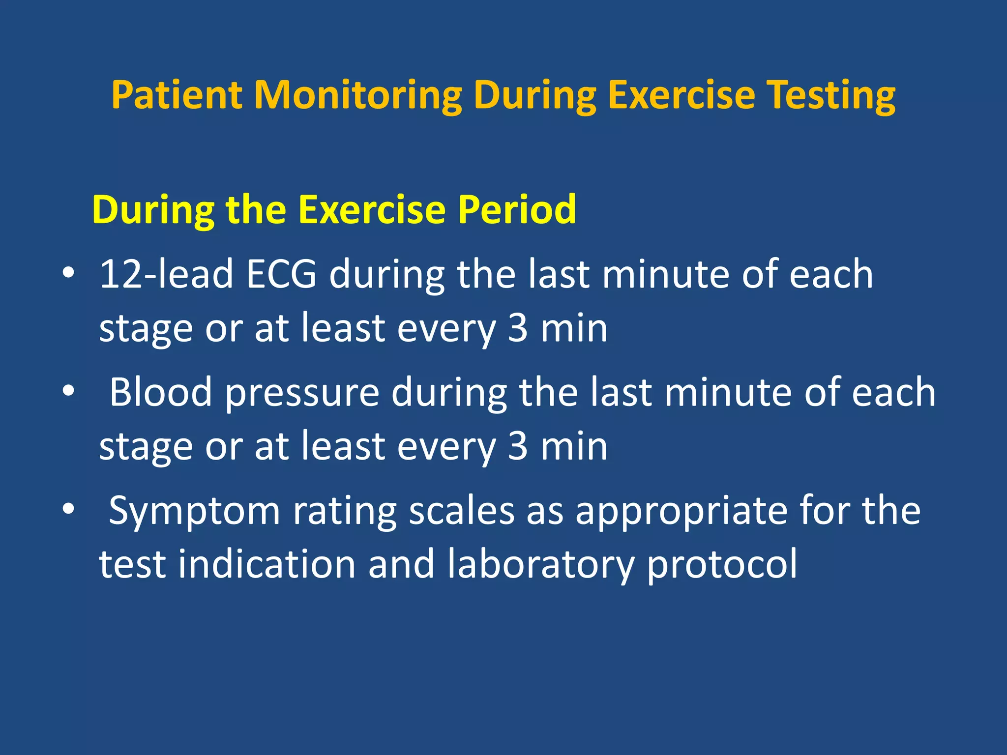 ECG Exercise Tolerance Test | PPTX