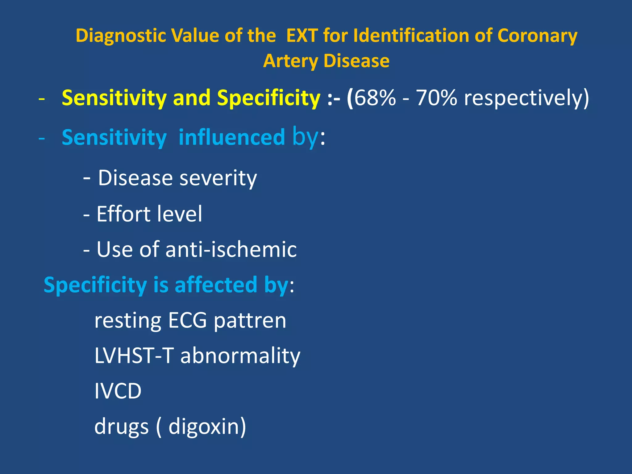 ECG Exercise Tolerance Test | PPT | Free Download
