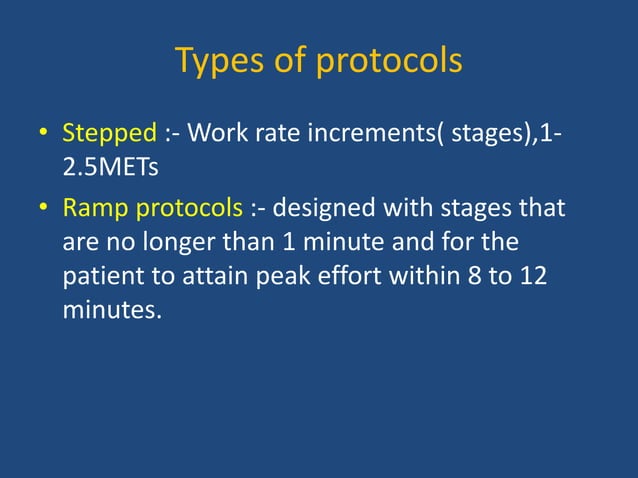ECG Exercise Tolerance Test | PPTX