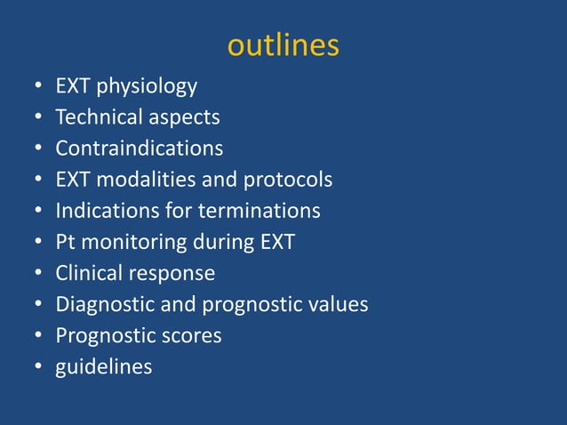 ECG Exercise Tolerance Test | PPTX