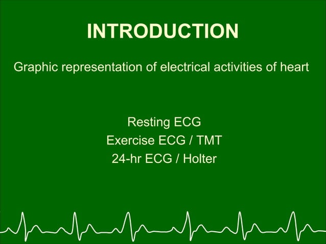 ECG Final Proff.Sumit Kr Ghosh Dept of Internal Medicine Medical ...