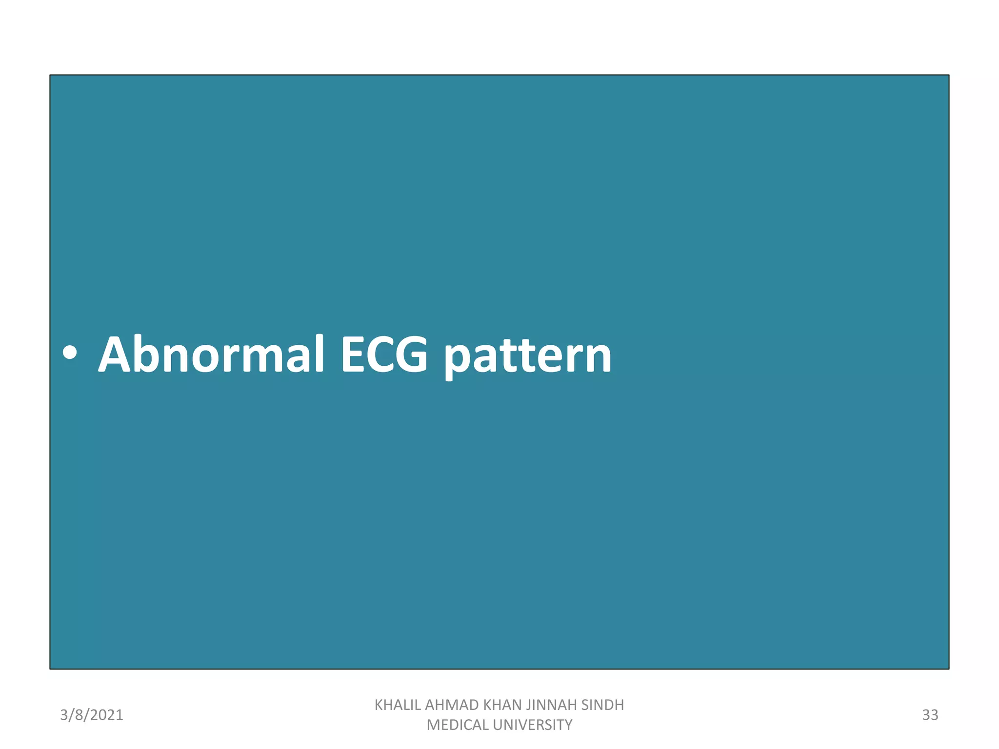 Basic Of Ecg With Common Abnormalities Ppt