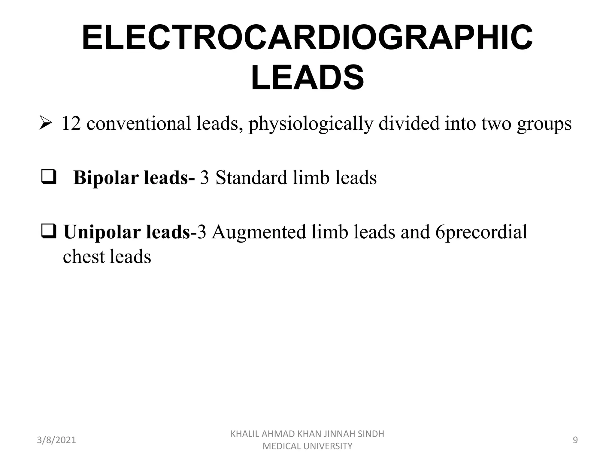 Basic of ECG with common abnormalities. | PPTX
