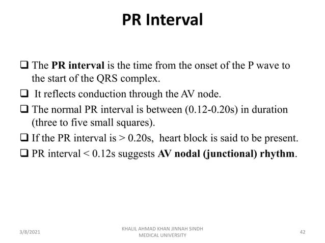 Basic of ECG with common abnormalities. | PPTX | Heart and ...