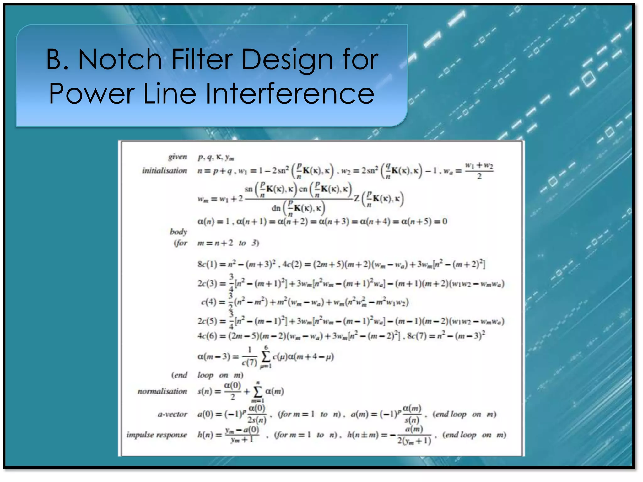 Ecg Signal Processing | PPTX