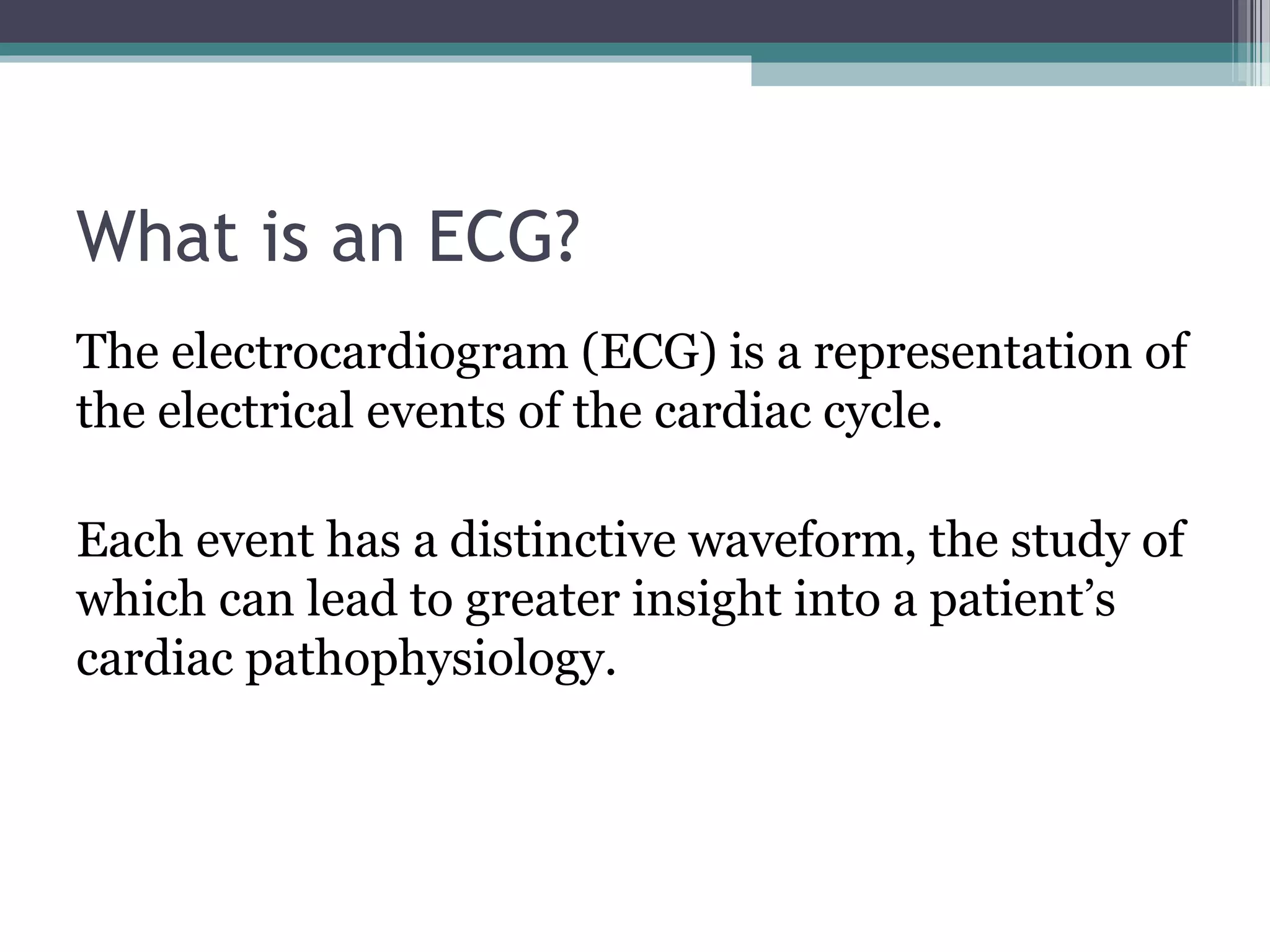 Ecg for beginners | PPT