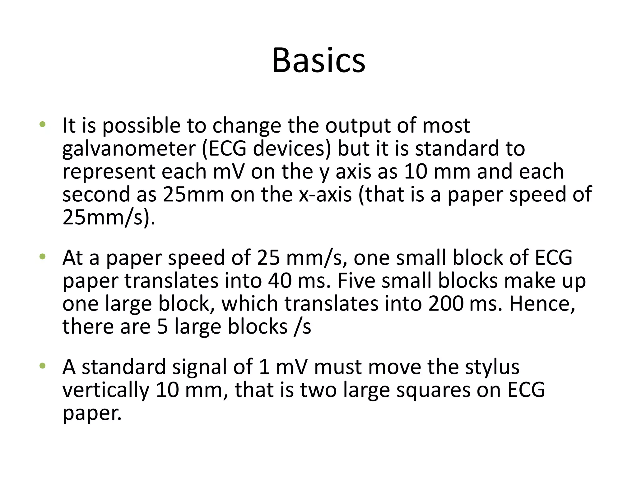 ECG details- for Students | PDF