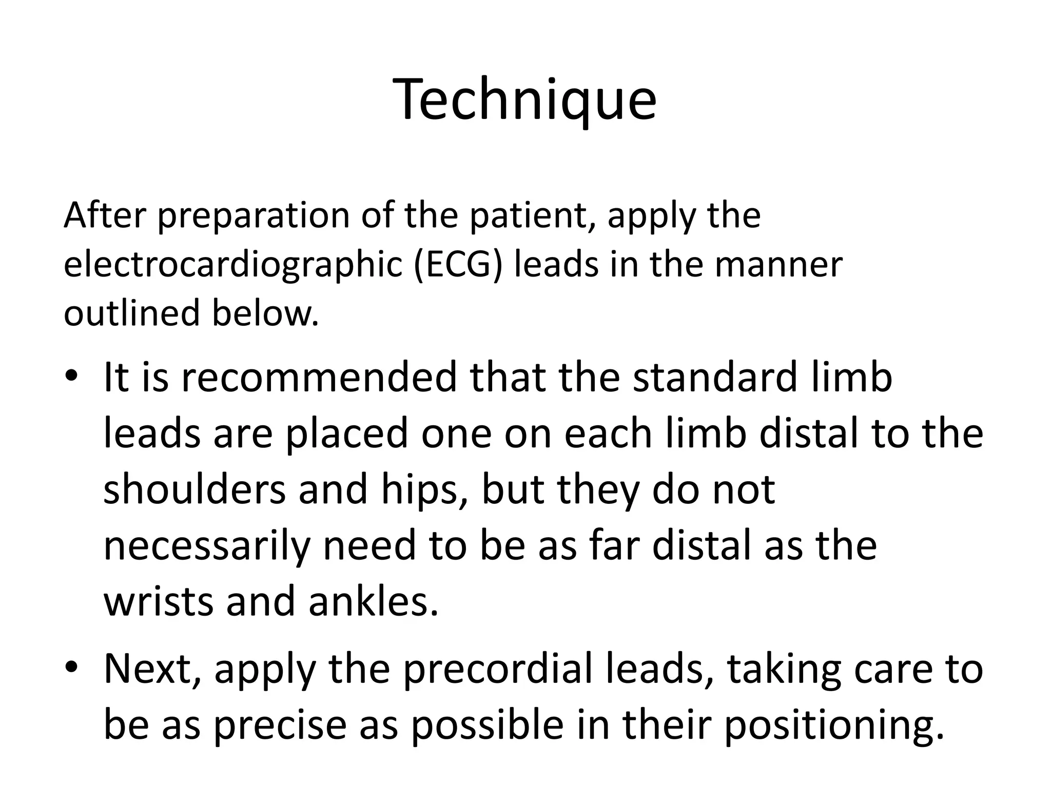ECG details- for Students | PDF