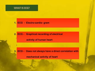 Ecg | PPTX