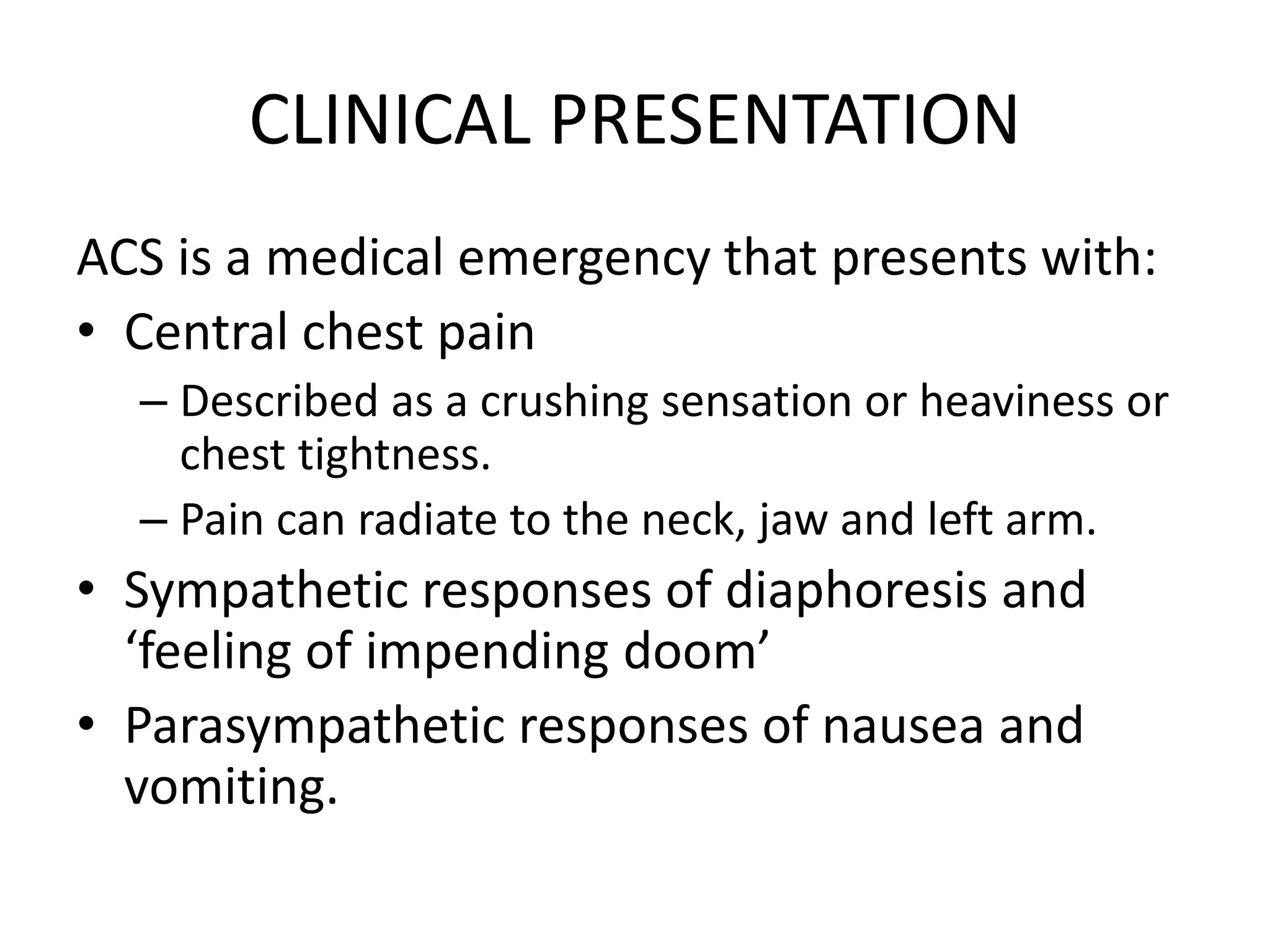 Ecg in acute coronary syndrome and acute care | PPT
