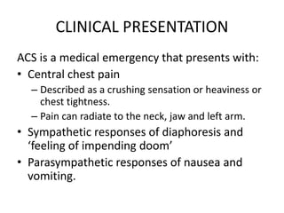 Ecg in acute coronary syndrome and acute care | PPT