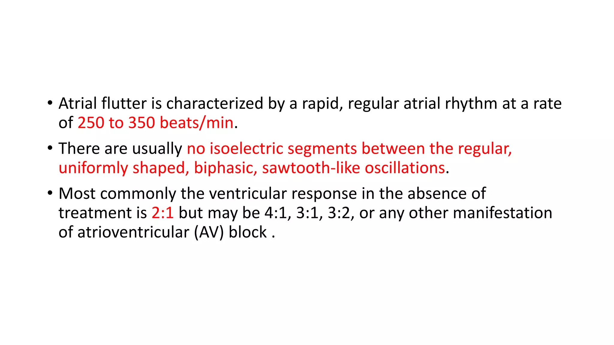 Ecg in aflutter | PPTX