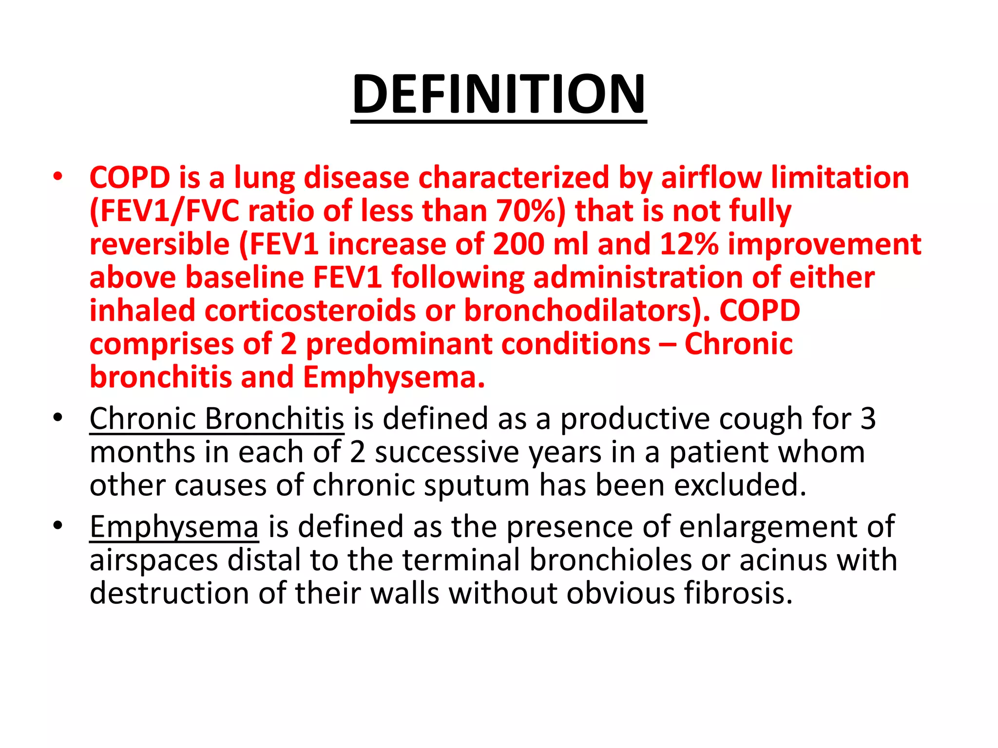 ECG/EKG changes in COPD | PPTX