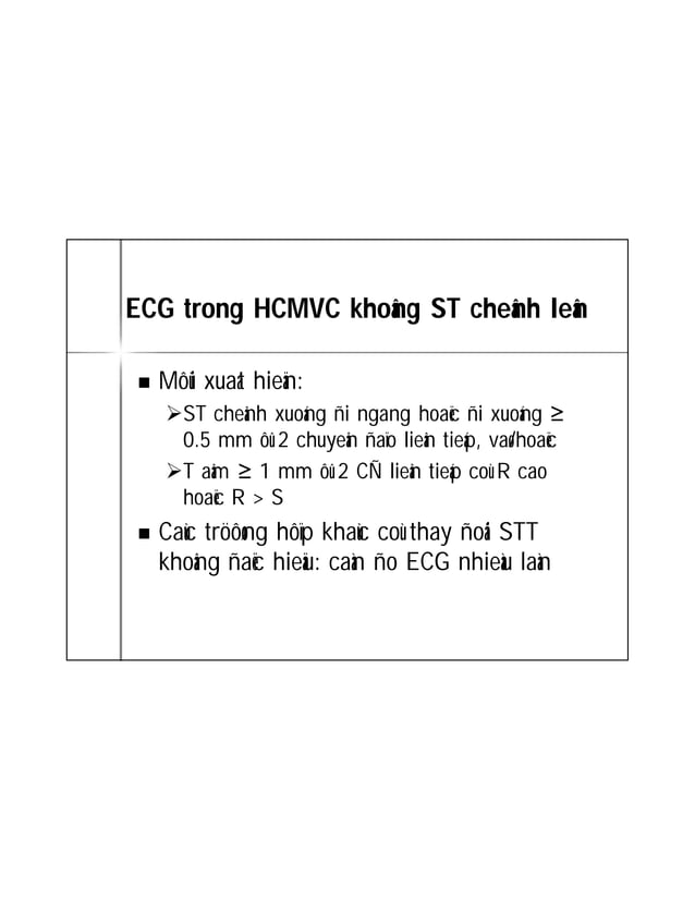 ECG TRONG NONSTEMI | PDF